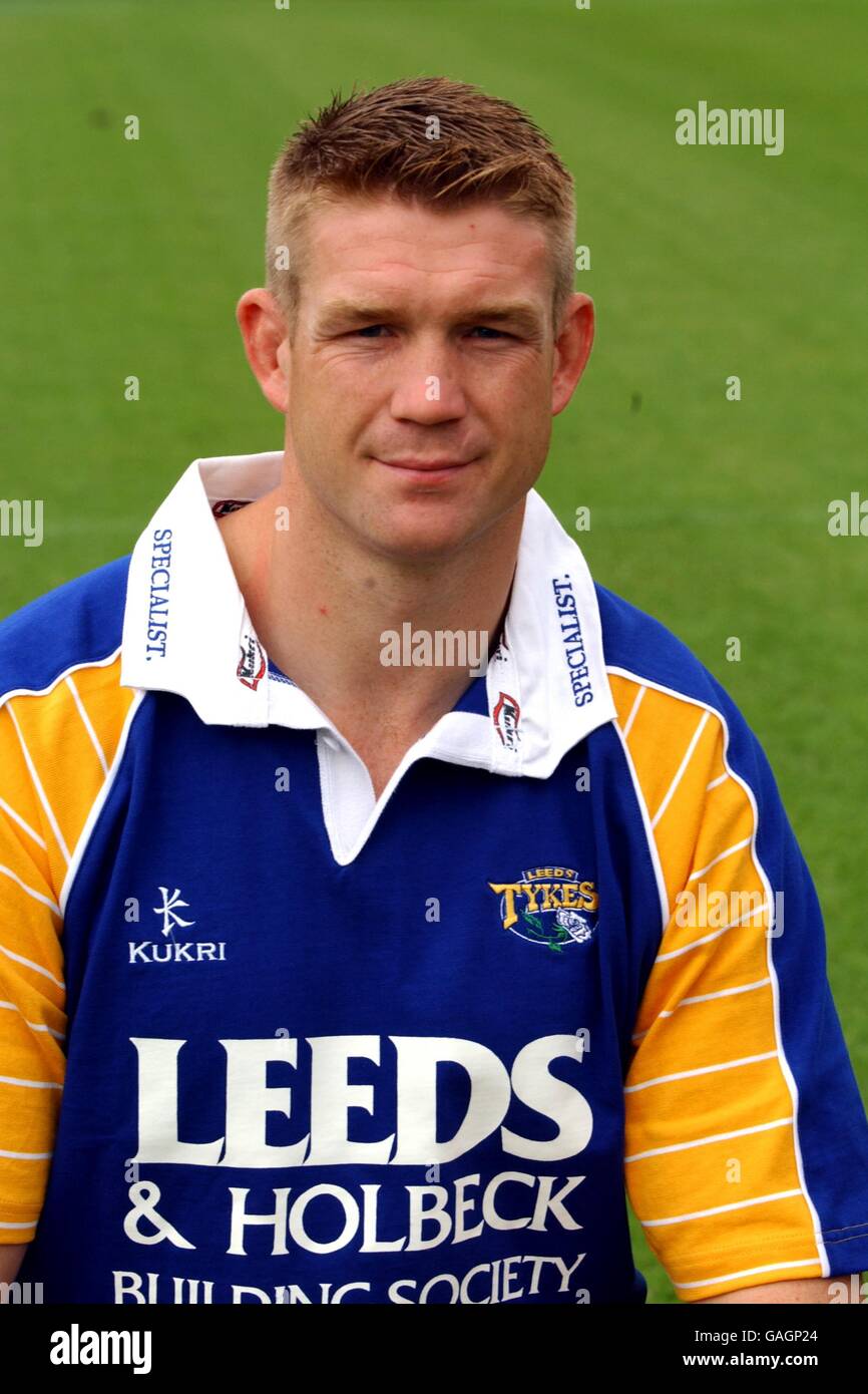 Rugby Union - Zurich Premiership - Leeds Tykes Headshots Stock Photo ...