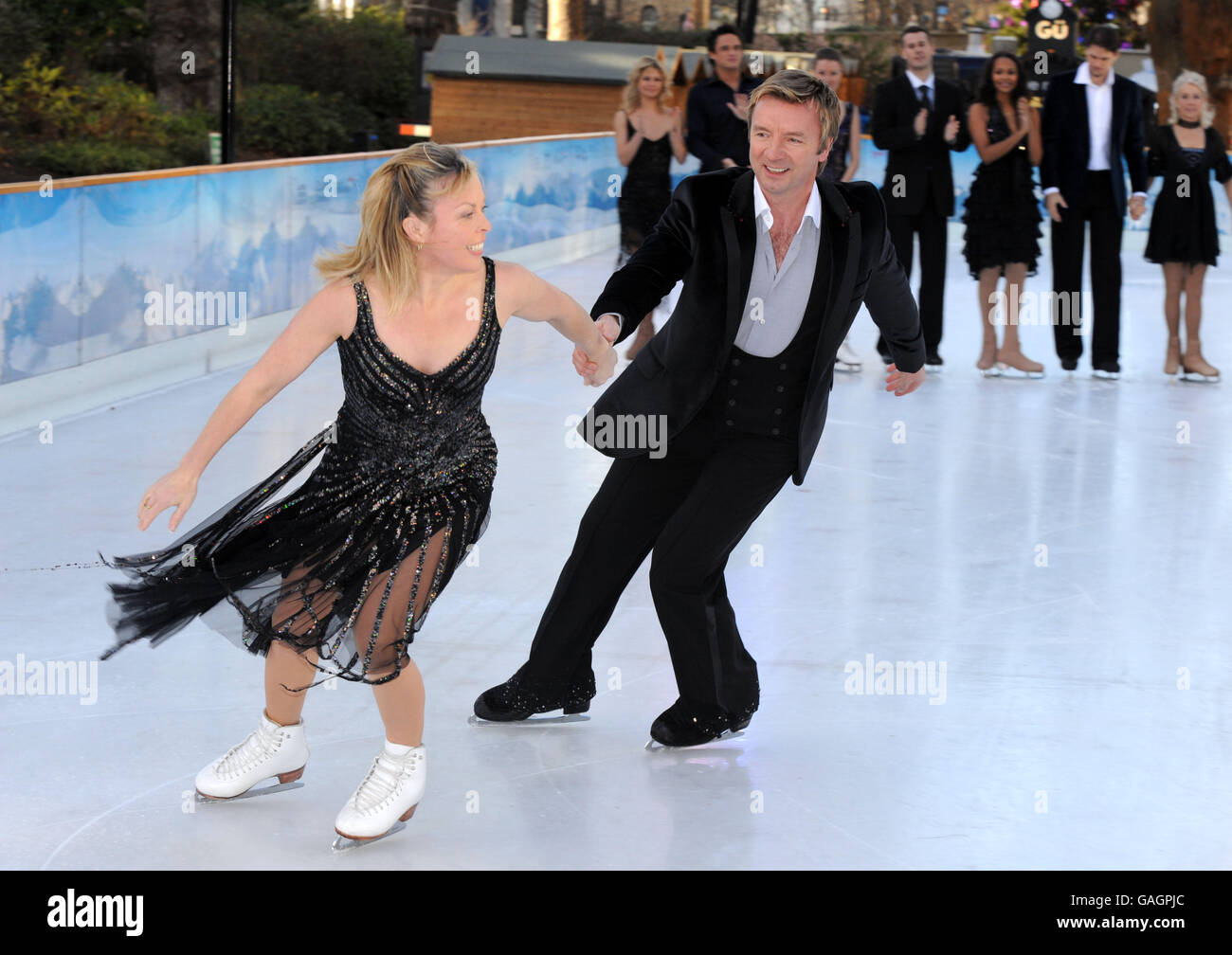 Dancing On Ice Press Launch - London Stock Photo - Alamy