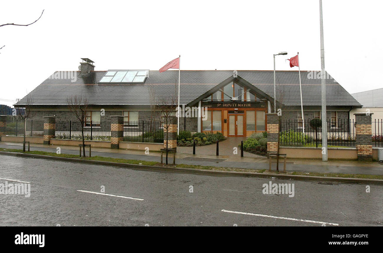 Man's hand severed in pub sword attack. The Deputy Mayor pub, in ...