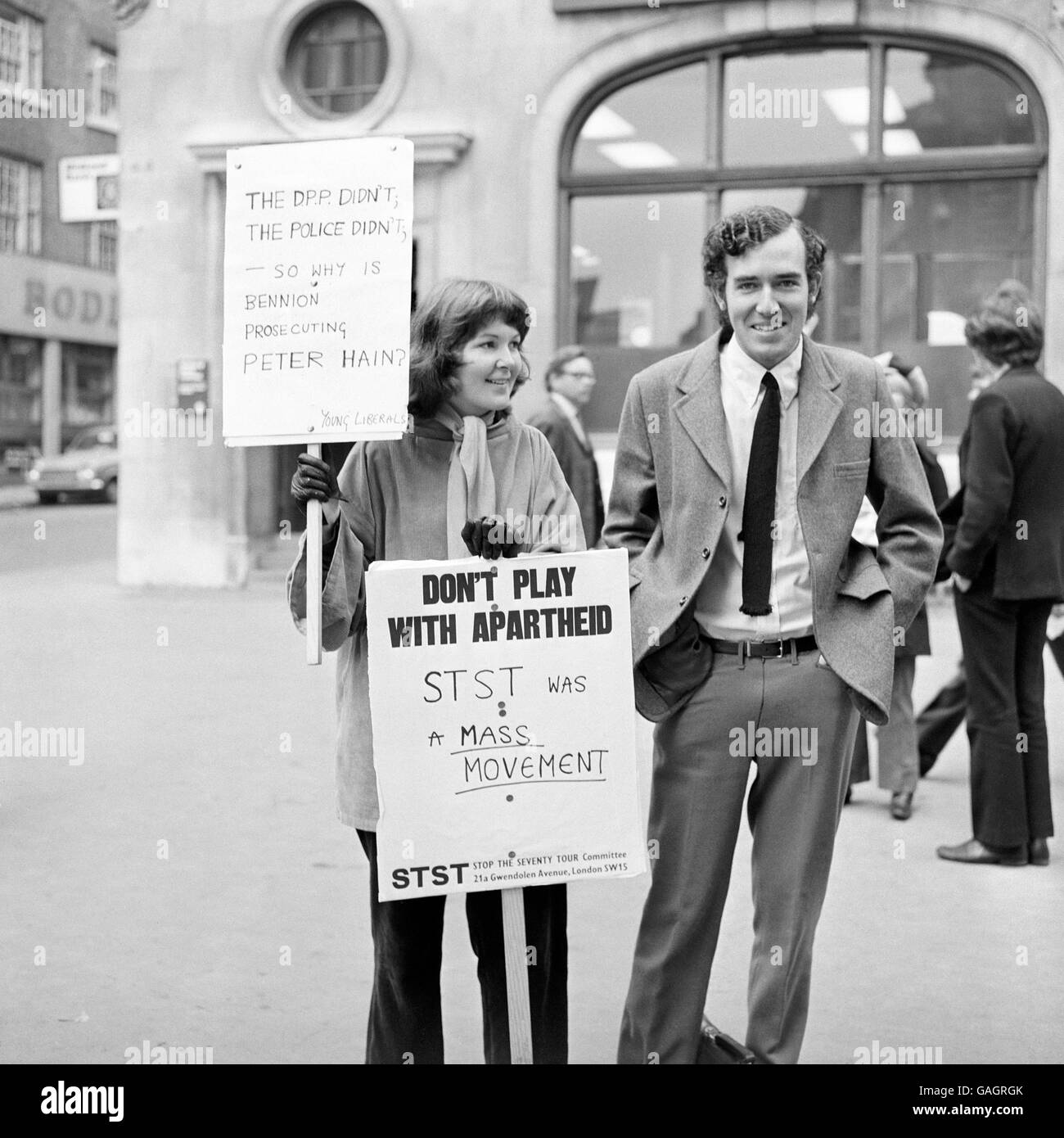 Peter Hain who appeared at Bow Sreet on five summonses connected with ...