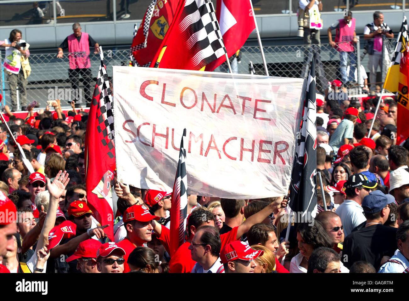 Formula One Motor Racing - Italian Grand Prix - Race. Formula One fans ...