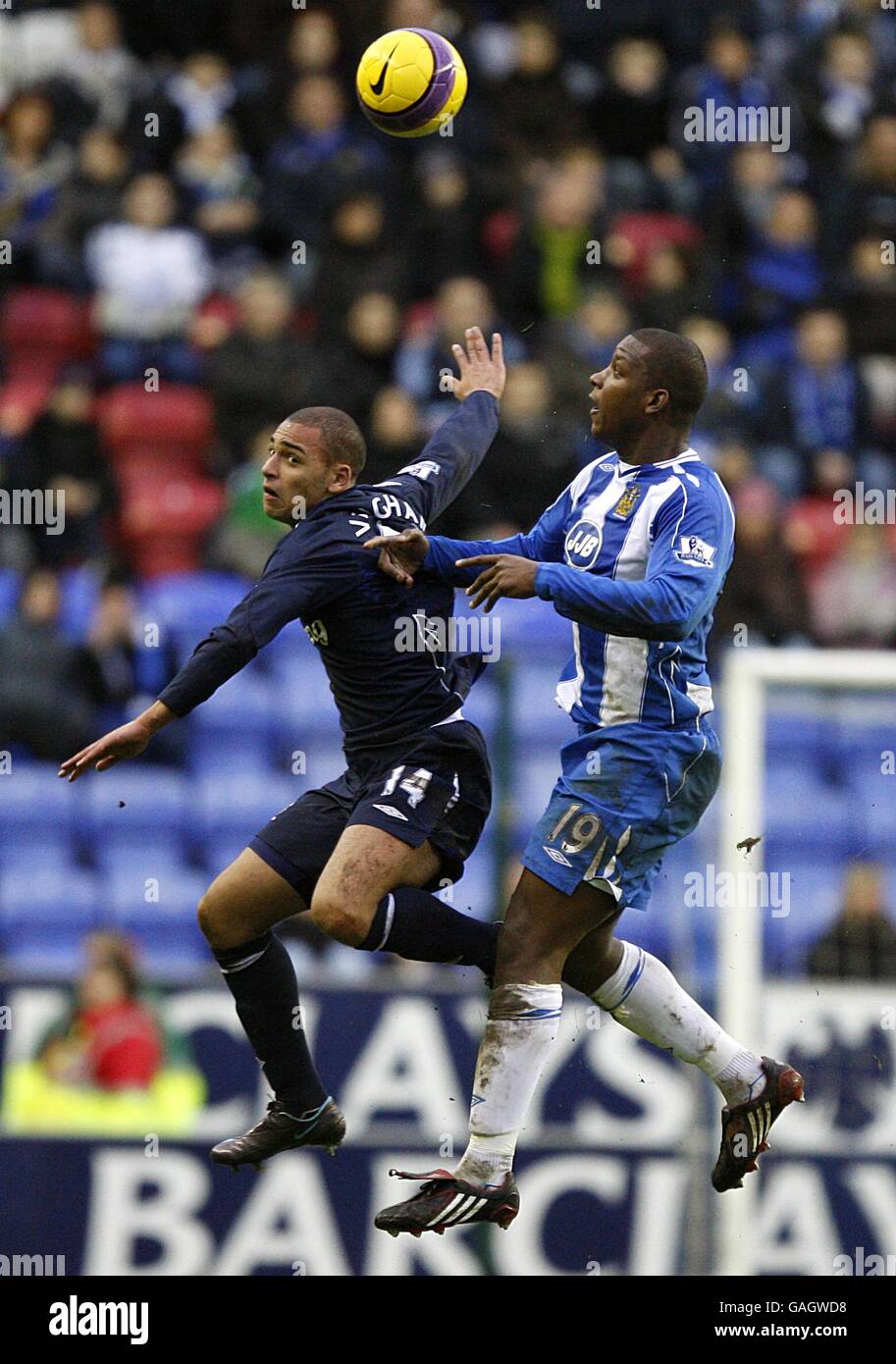 Wigan athletics james vaughan hi-res stock photography and images - Alamy