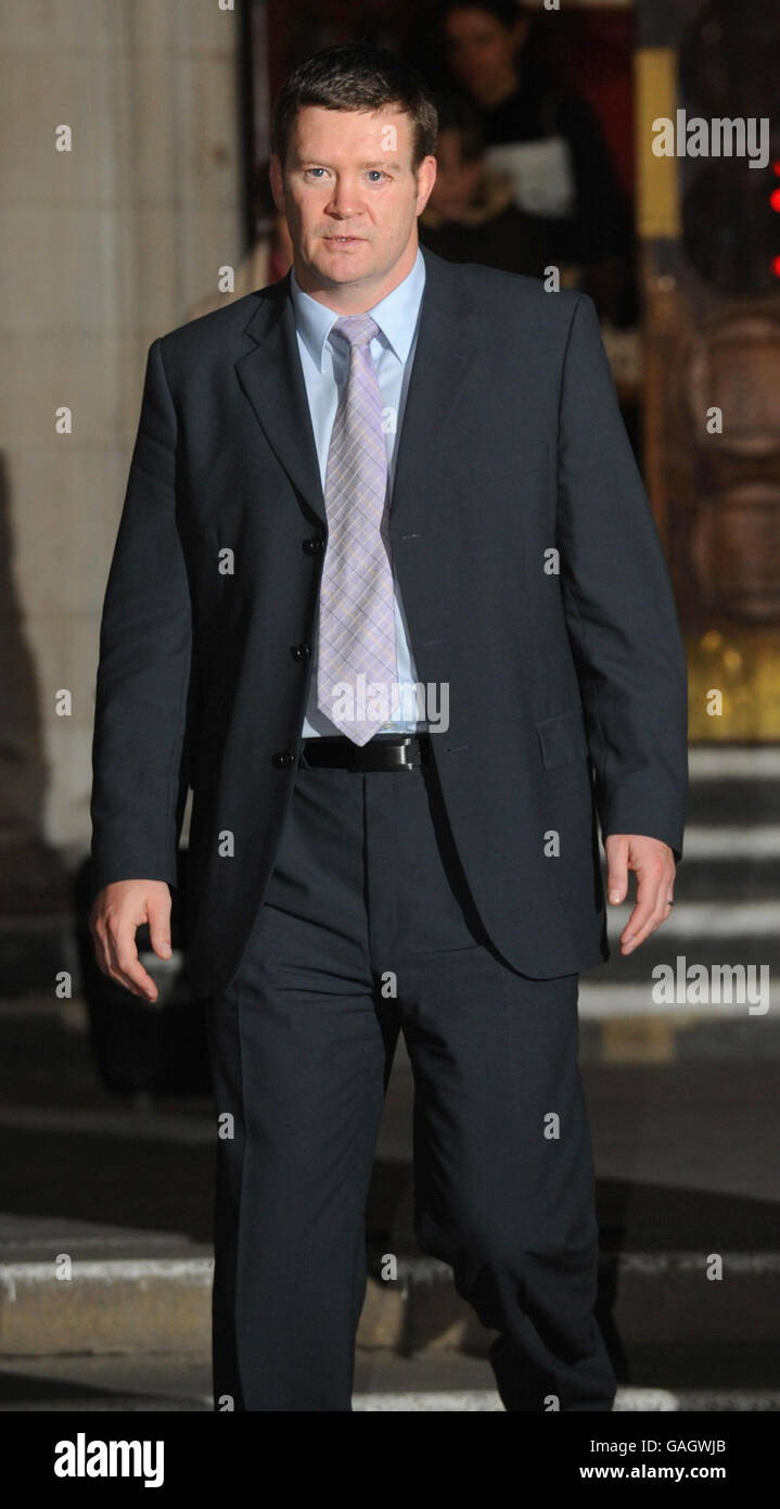 Trevor Rees leaves the High Court today, following questioning into the ...