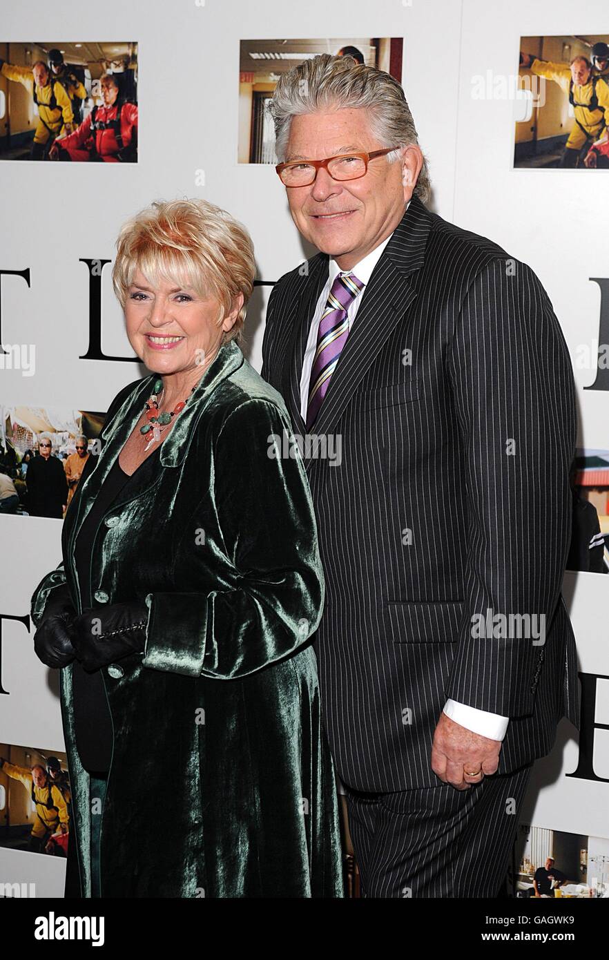 Gloria Hunniford and husband Stephen Way arrive for the UK Premiere of ...
