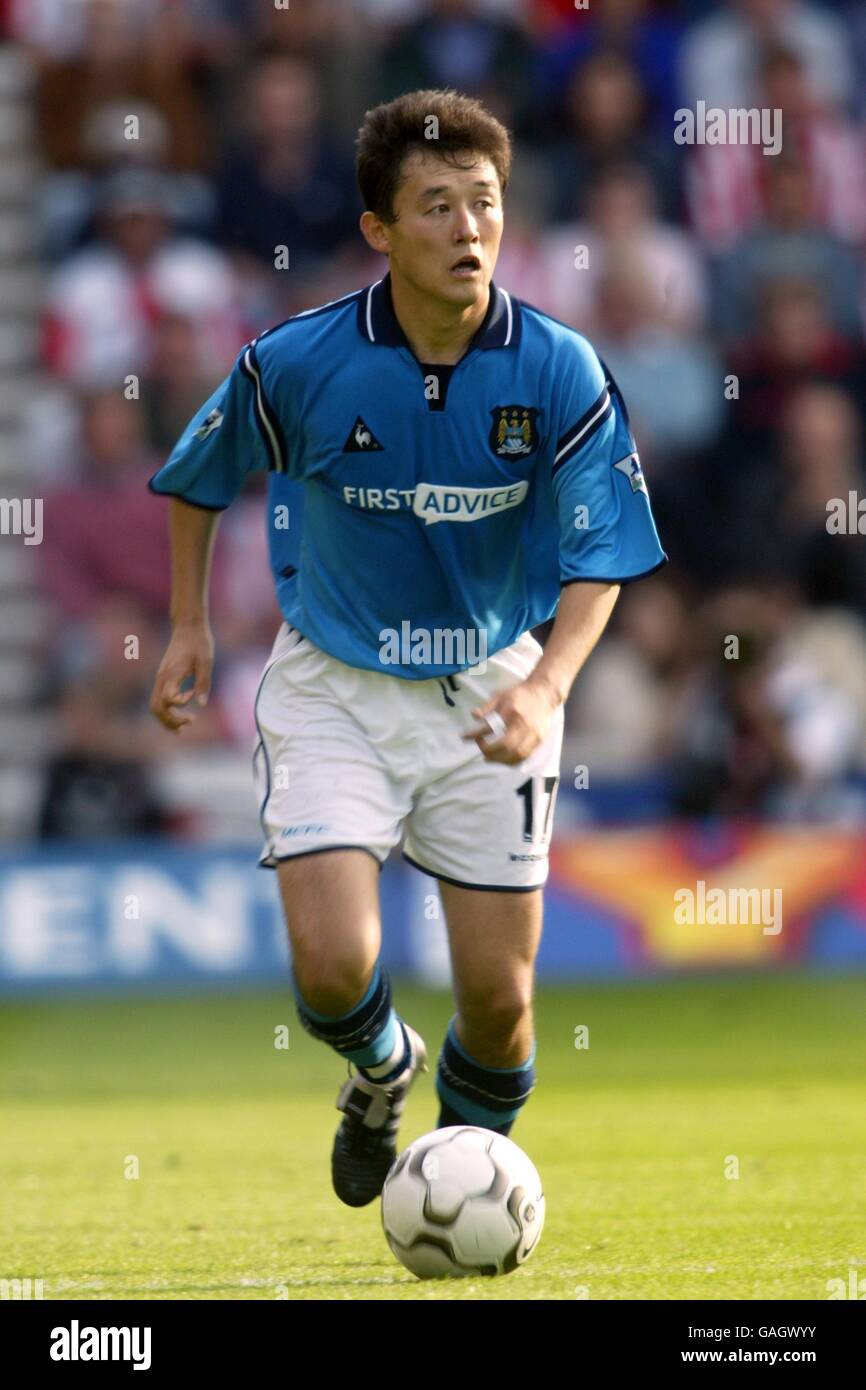Sun jihai manchester city hi-res stock photography and images - Alamy
