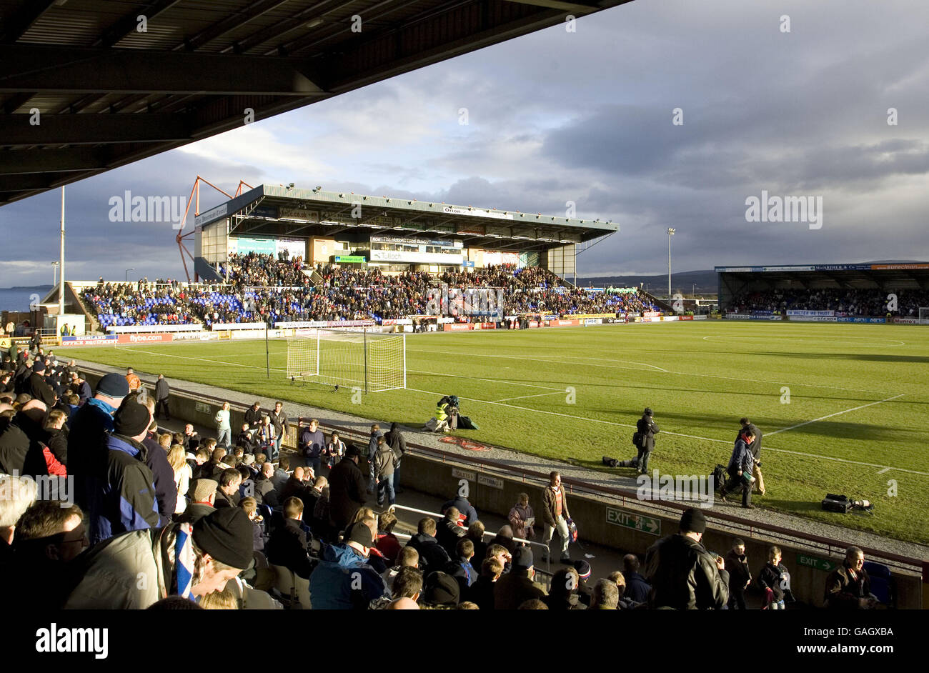 Soccer - Inverness Caledonian Stadium Stock Photo - Alamy