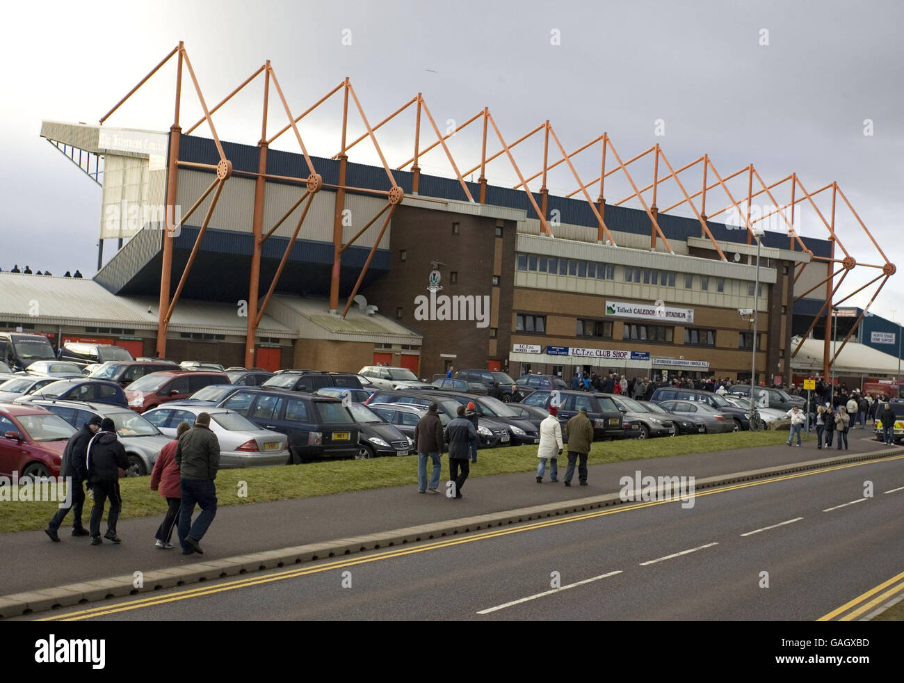 Soccer - Inverness Caledonian Stadium Stock Photo - Alamy