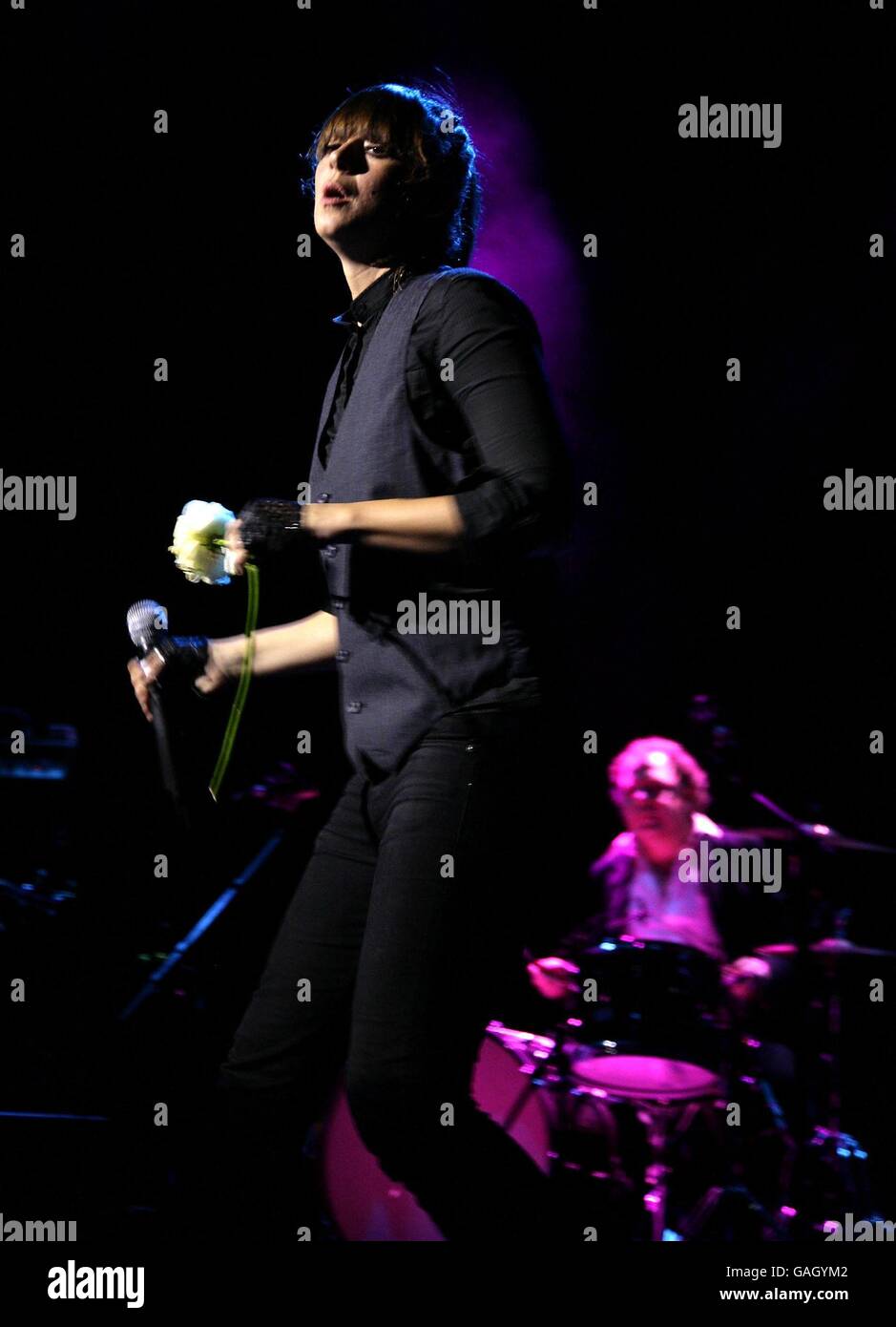 American singer-songwriter Cat Power performing at Shepherd's Bush ...