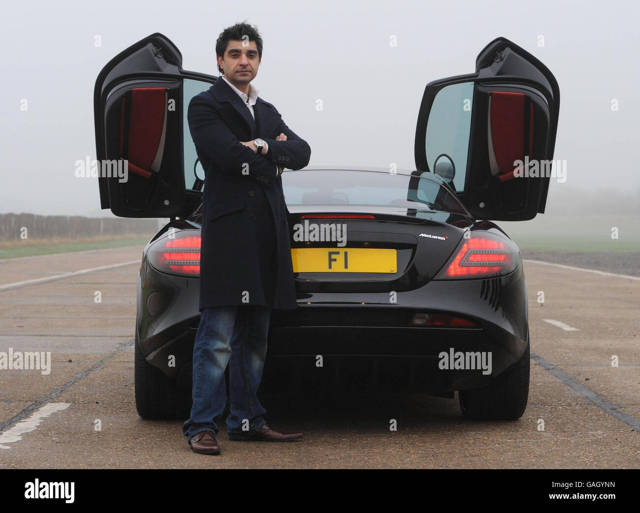 F1 number plate sold Stock Photo - Alamy