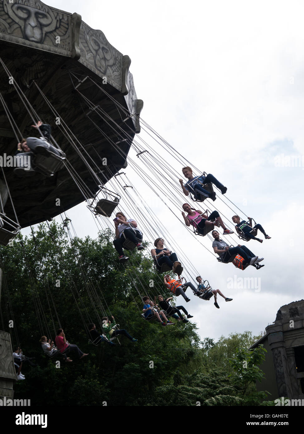 Chessington World Of Adventures Ride High Resolution Stock Photography ...