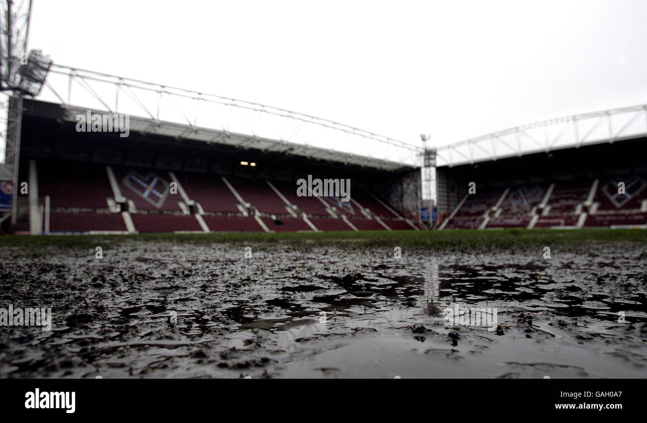 Tynecastle Stadium after the CIS cup semi final game between Aberdeen ...