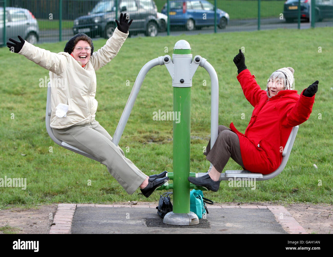 Playground for Pensioners Stock Photo - Alamy Playground for Pensioners Stock Photo - Alamy