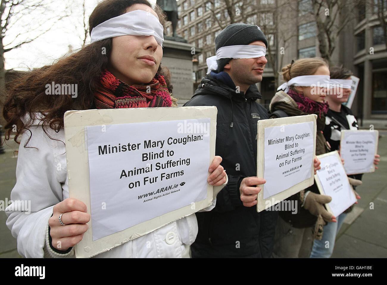 Animal group wants ban on Irish fur farming Stock Photo - Alamy
