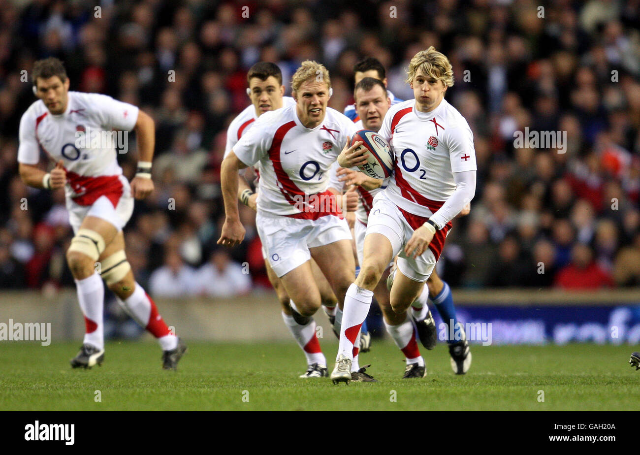 England wing threequarter David Strettle during the RBS 6 Nations match ...