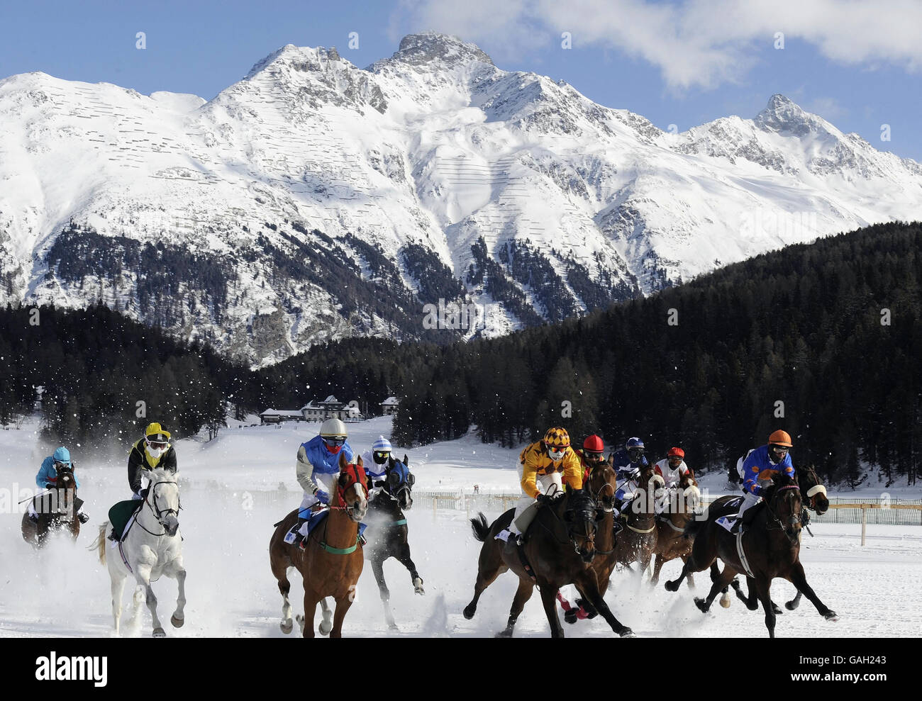 Switzerland horse racing hi-res stock photography and images - Alamy