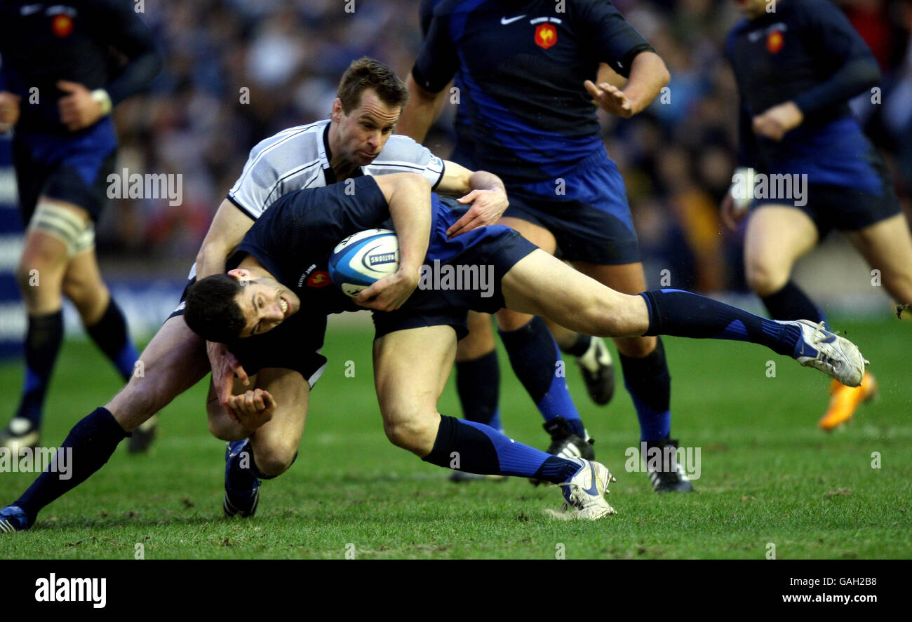 Rugby Union - RBS 6 Nations Championship 2008 - Scotland v France ...