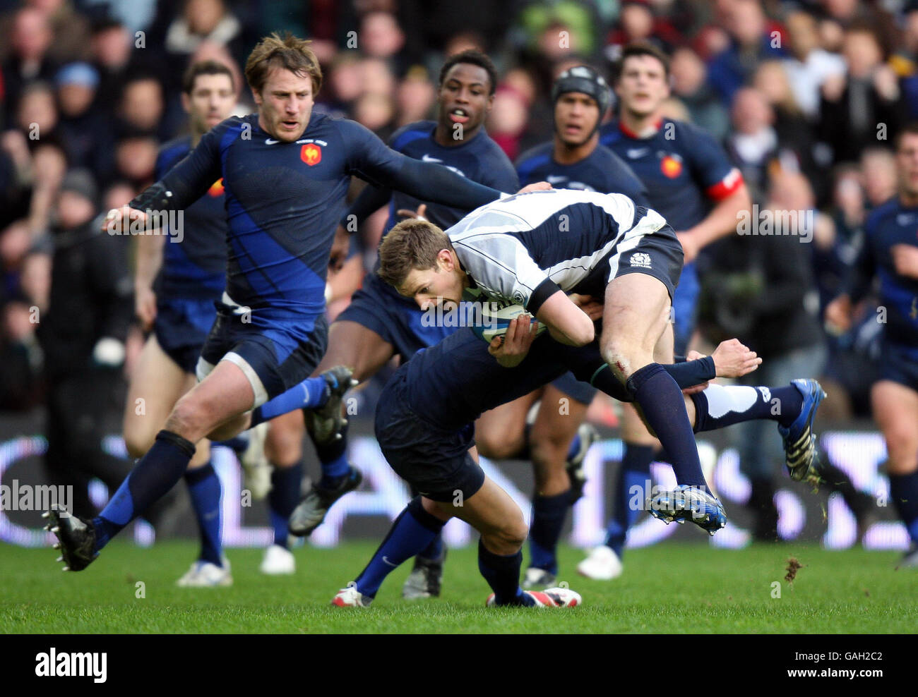 Rugby Union - RBS 6 Nations Championship 2008 - Scotland v France ...