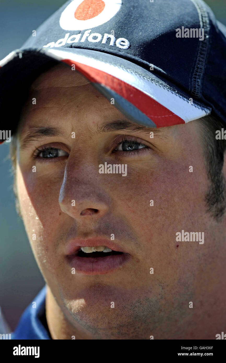 England's Phil Mustard during a training session at the AMI Stadium ...