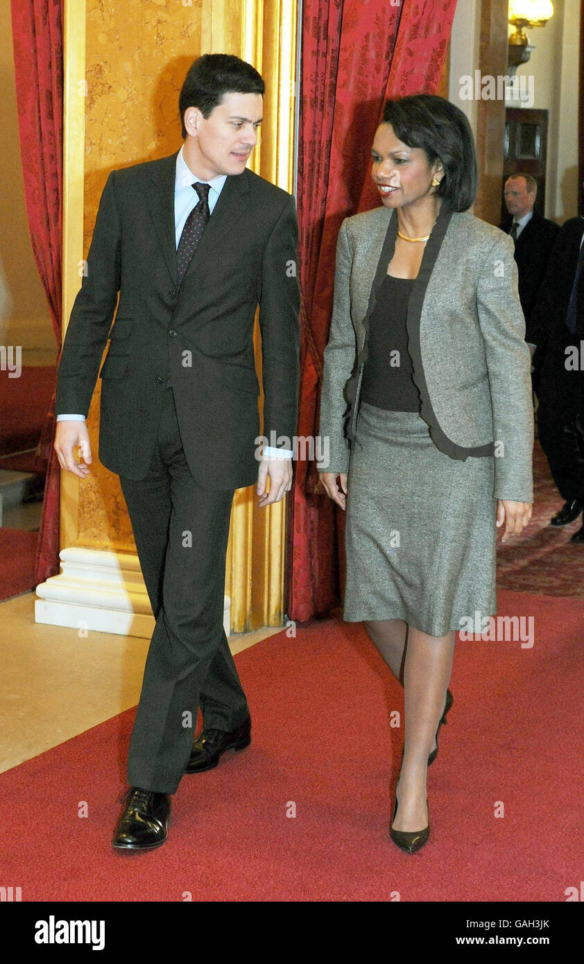 Condoleezza Rice visits the UK Stock Photo - Alamy