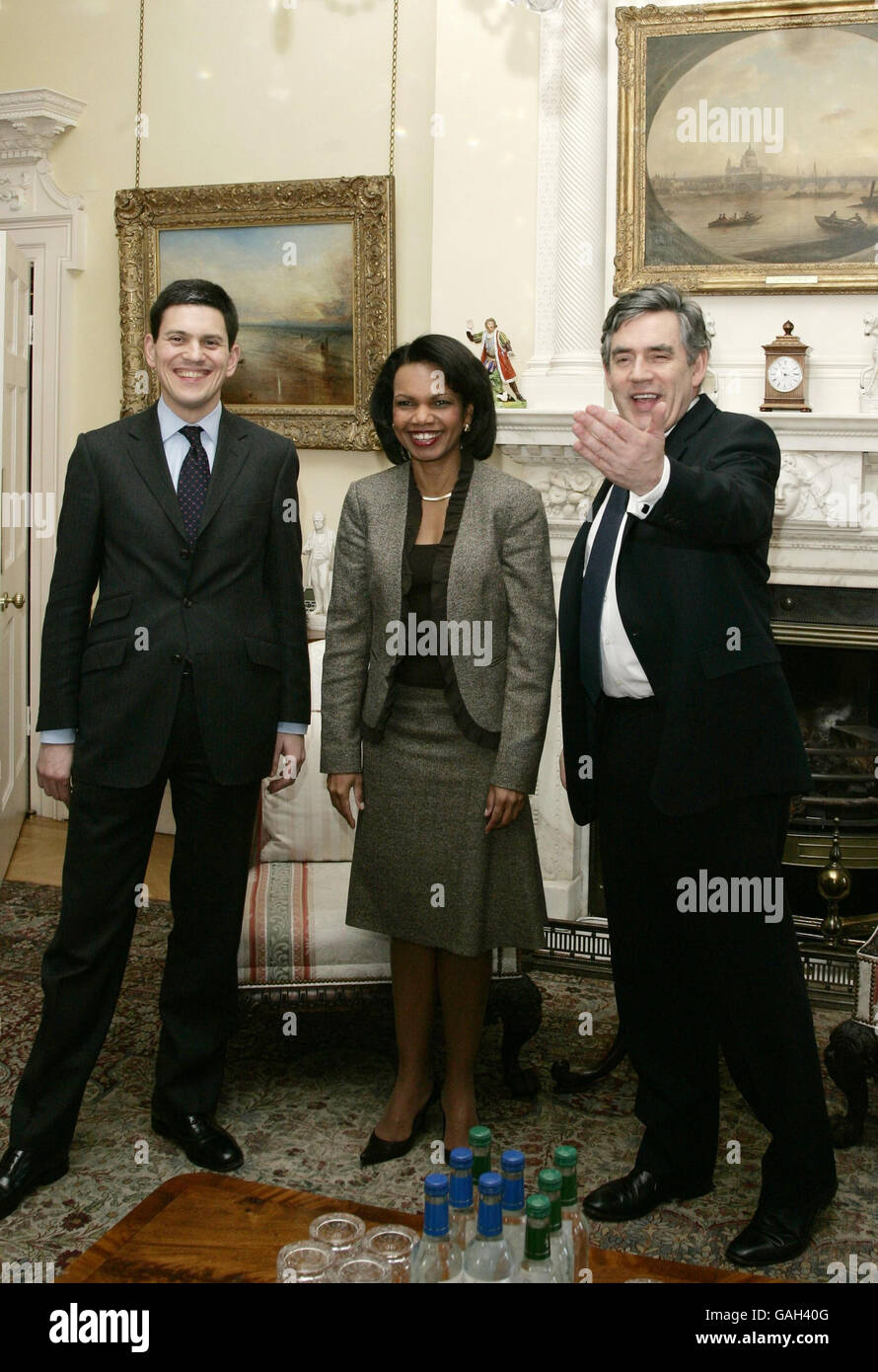 Condoleezza rice visits uk hi-res stock photography and images - Alamy