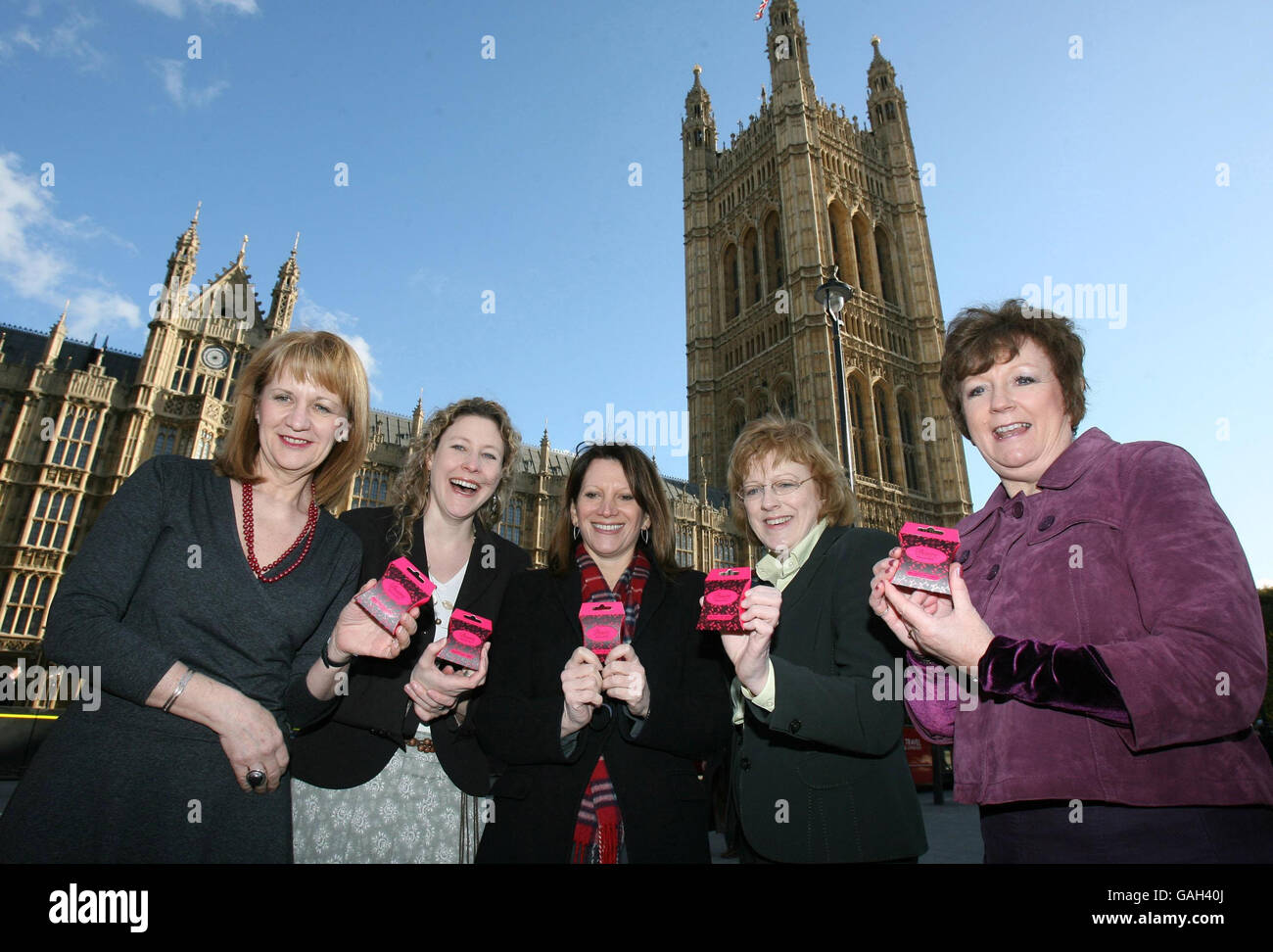 Parliamentarians (left to right) Beverley Hughes, Minister of State for ...