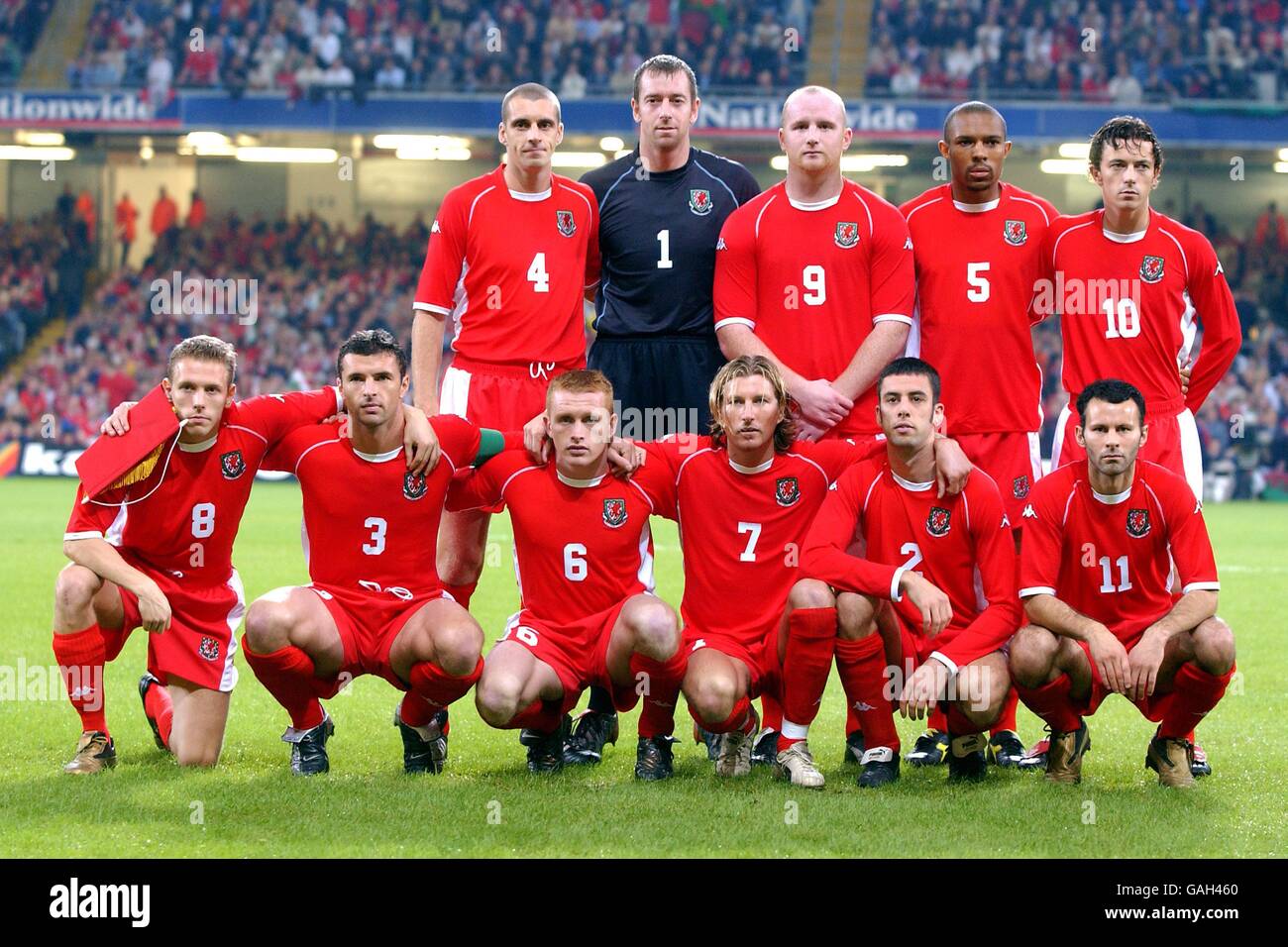Soccer - European Championships 2004 Qualifier - Group Nine - Wales v ...