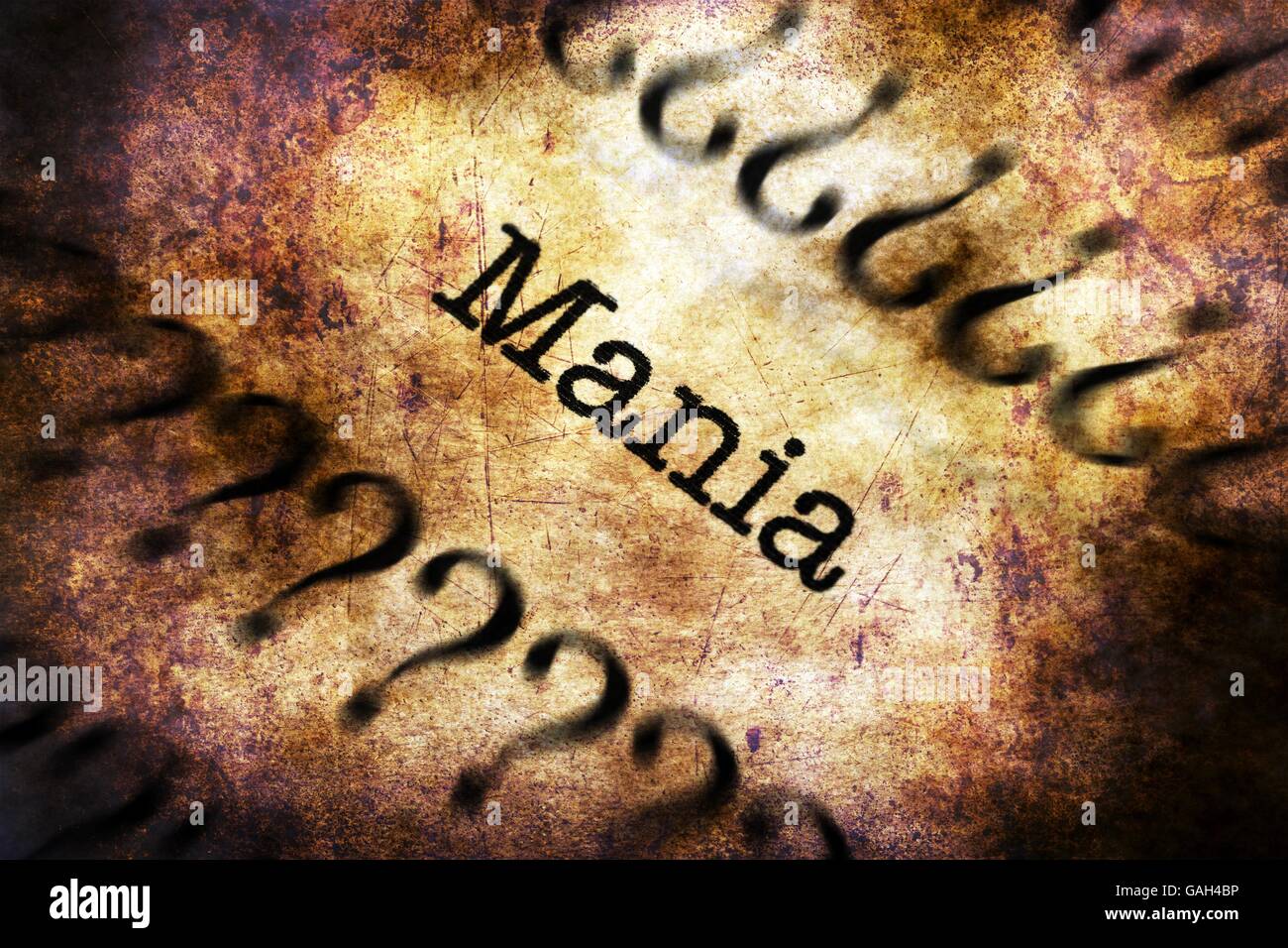 Mania help hi-res stock photography and images - Alamy