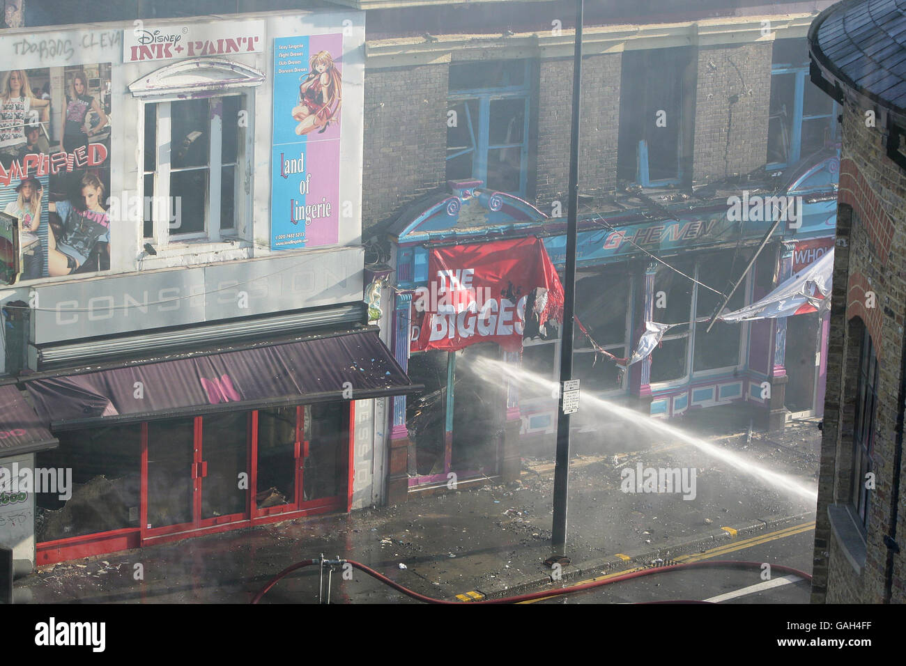 Major fire consumes famous market hi-res stock photography and images ...