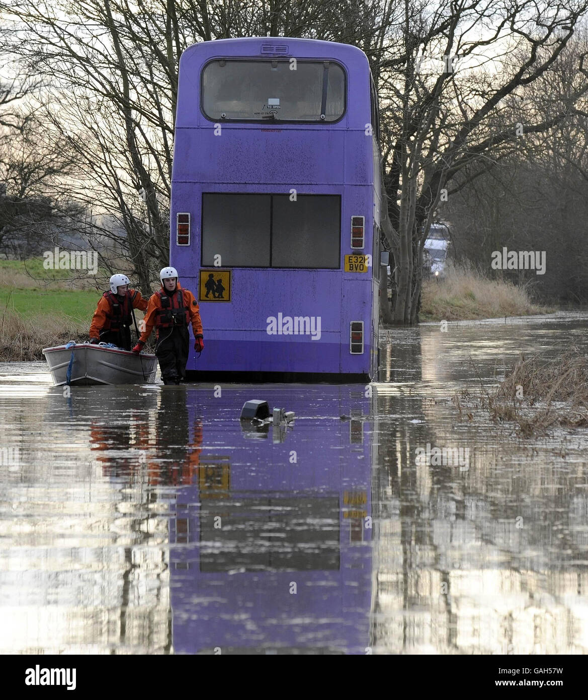 Continuing flooding in UK Stock Photo - Alamy