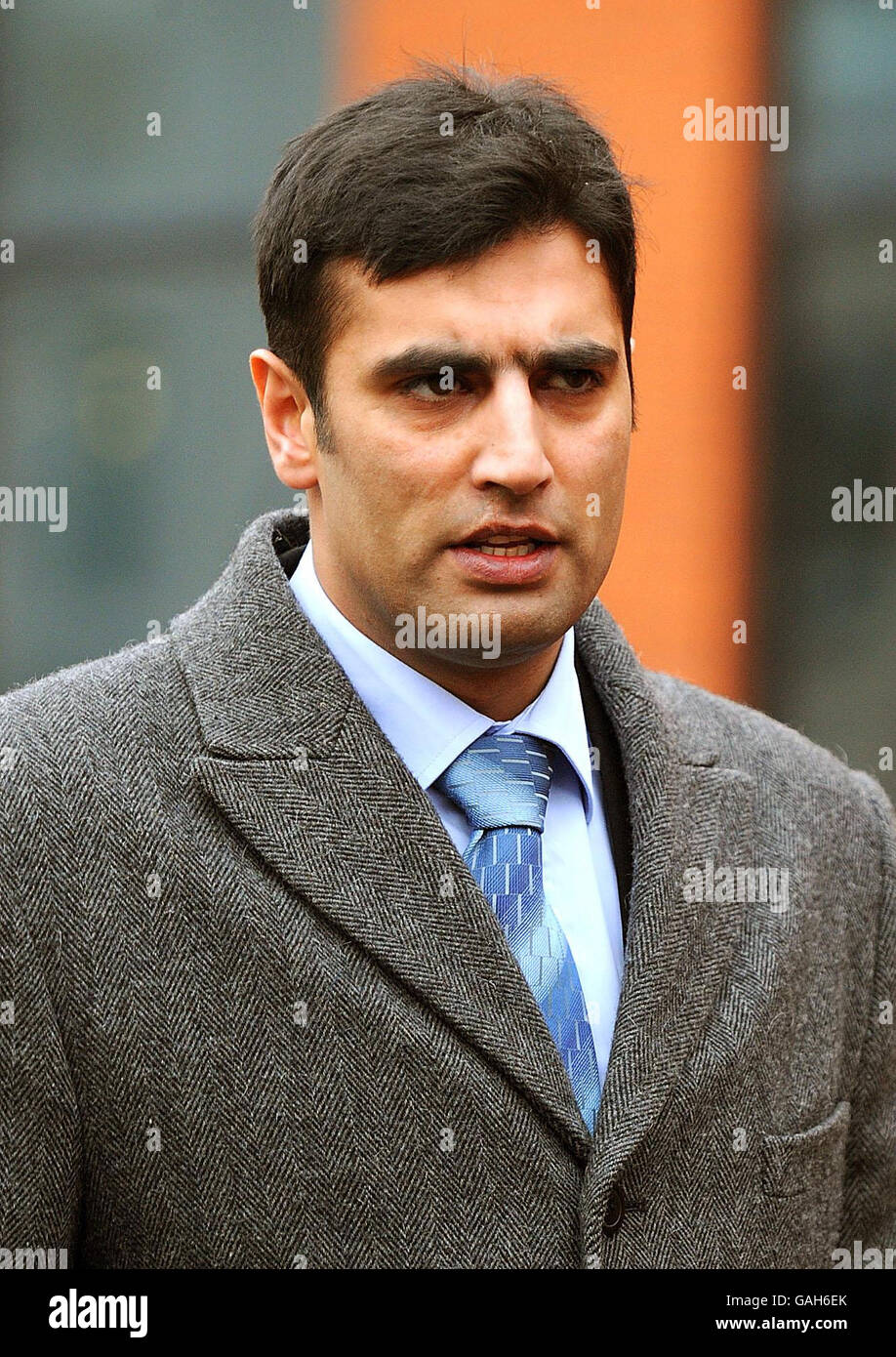 Zahoor Iqbal arriving at Leicester Crown Court, where he has pleaded ...
