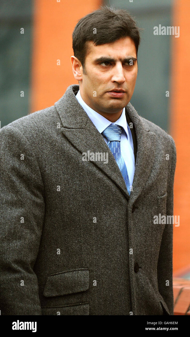 Zahoor Iqbal arriving at Leicester Crown Court, where he has pleaded ...