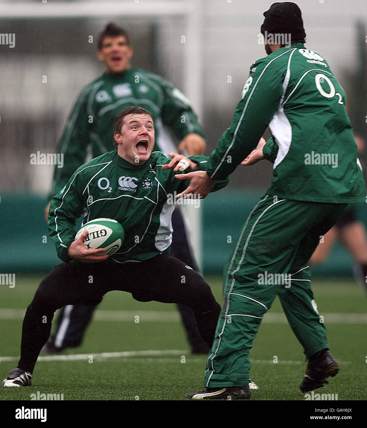 Rugby Union - Ireland Training - University College Dublin. Ireland's ...