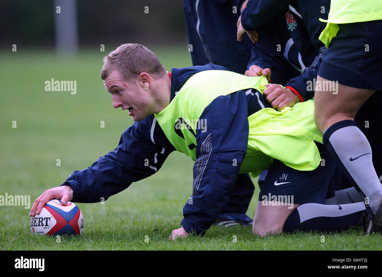 England's Jamie Noon during a training session at University of Bath ...