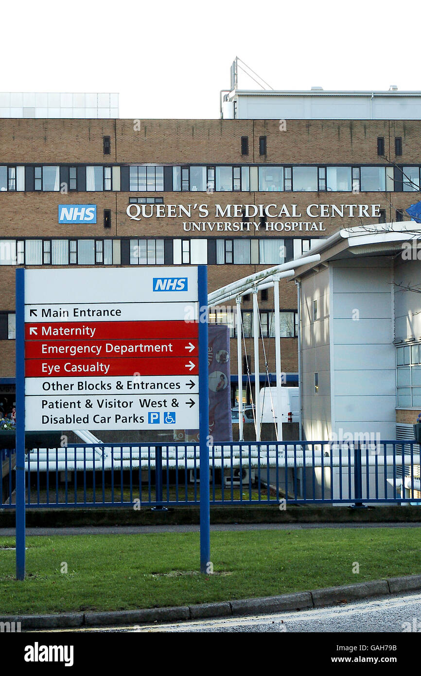 General view gv maternity qmc emcolespics hi-res stock photography and ...