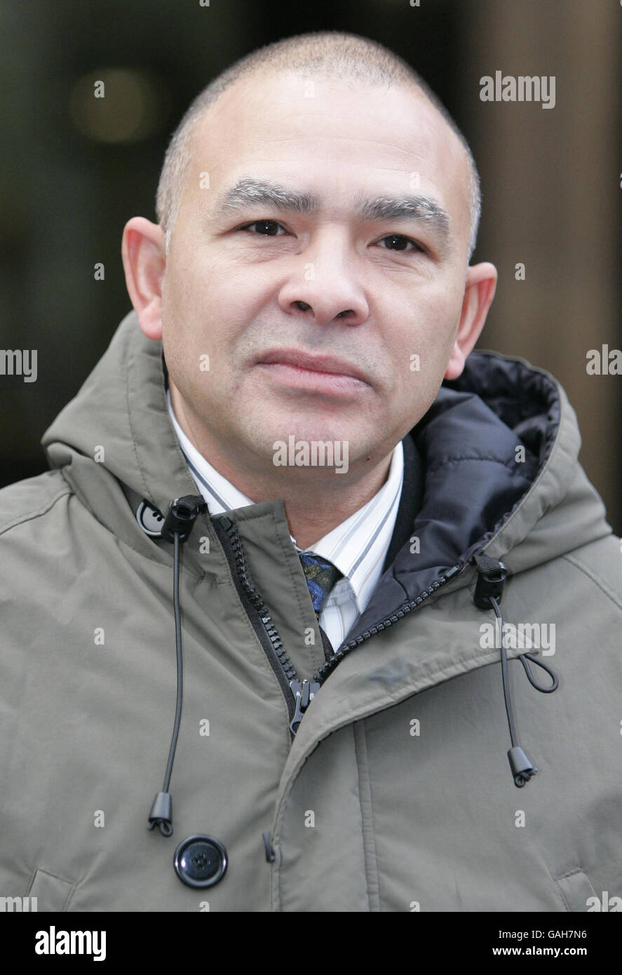 Adrian King outside Stirling Sheriff Court after giving evidence in a ...