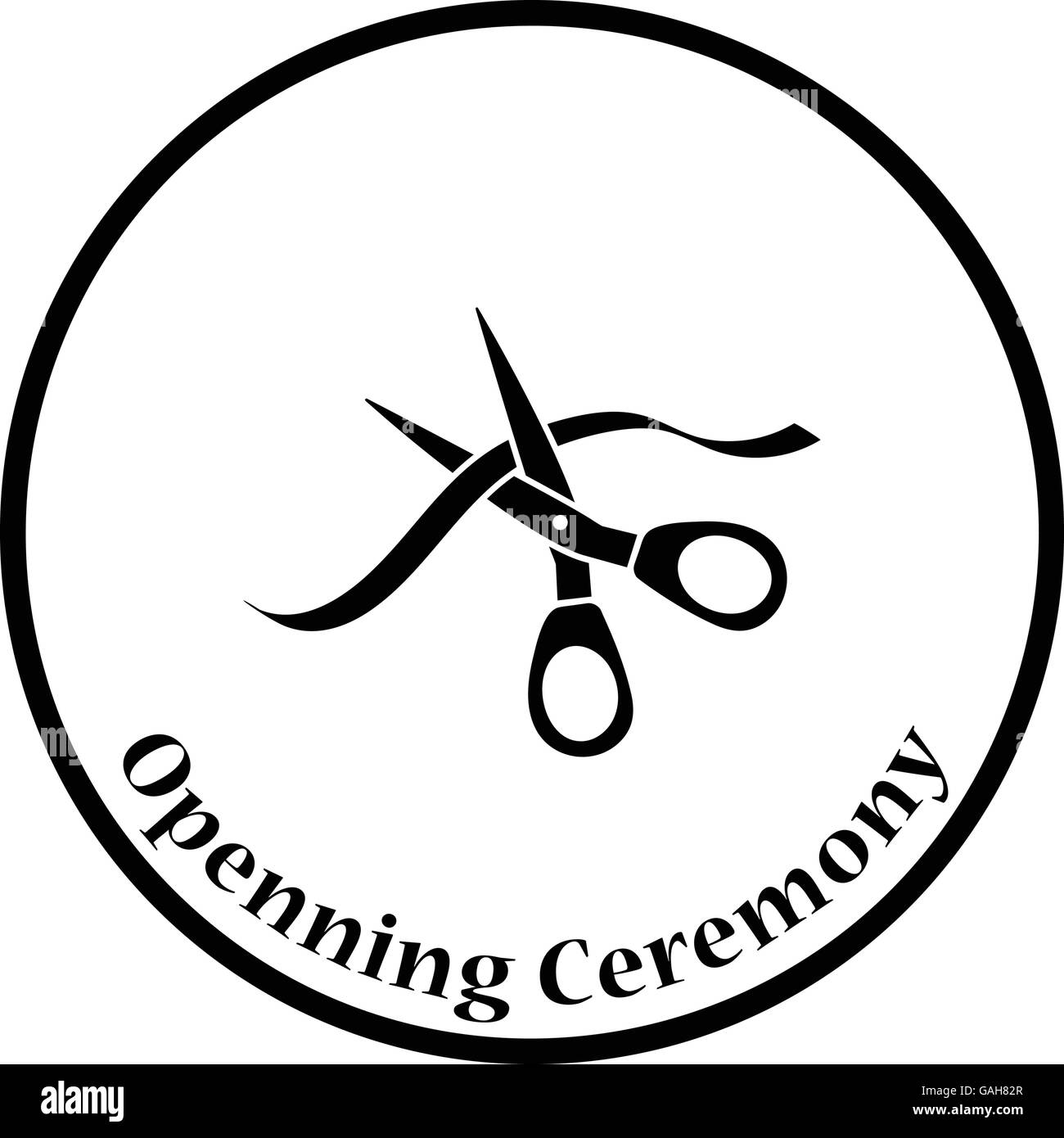 Inauguration ceremony vector vectors hi-res stock photography and ...