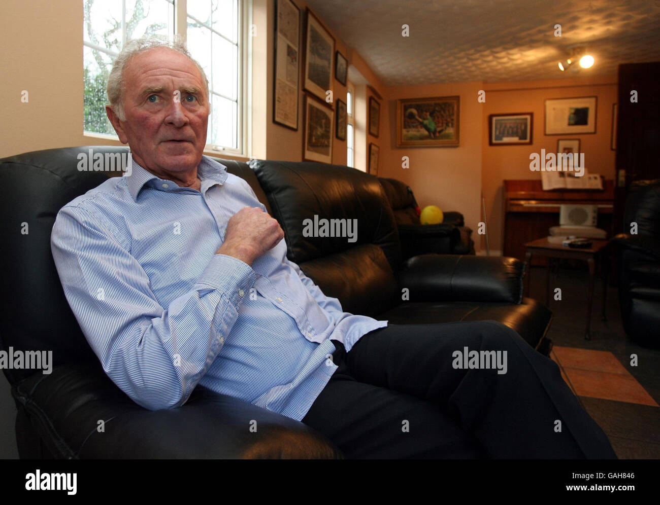 Soccer - 50th Anniversary Of The Munich Air Disaster. Harry Gregg, who ...