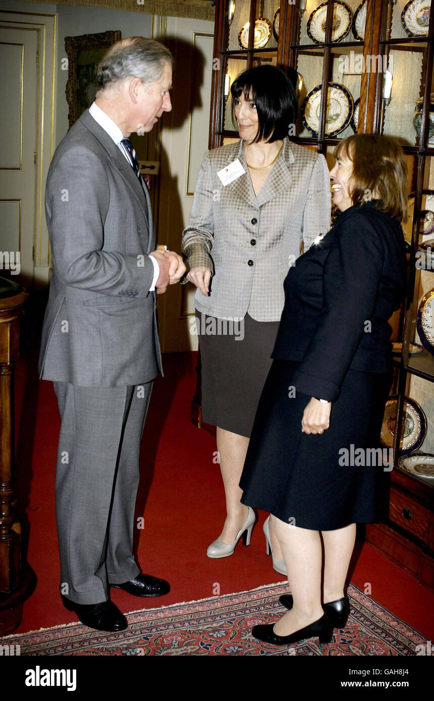 Full length prince charles speaking mangrs hi-res stock photography and ...