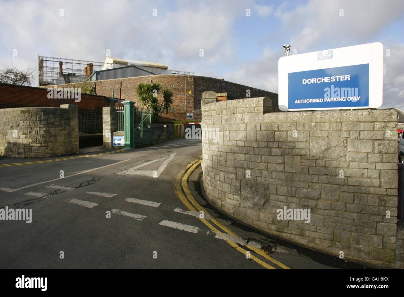 Dorchester Prison Feature Stock Photo - Alamy