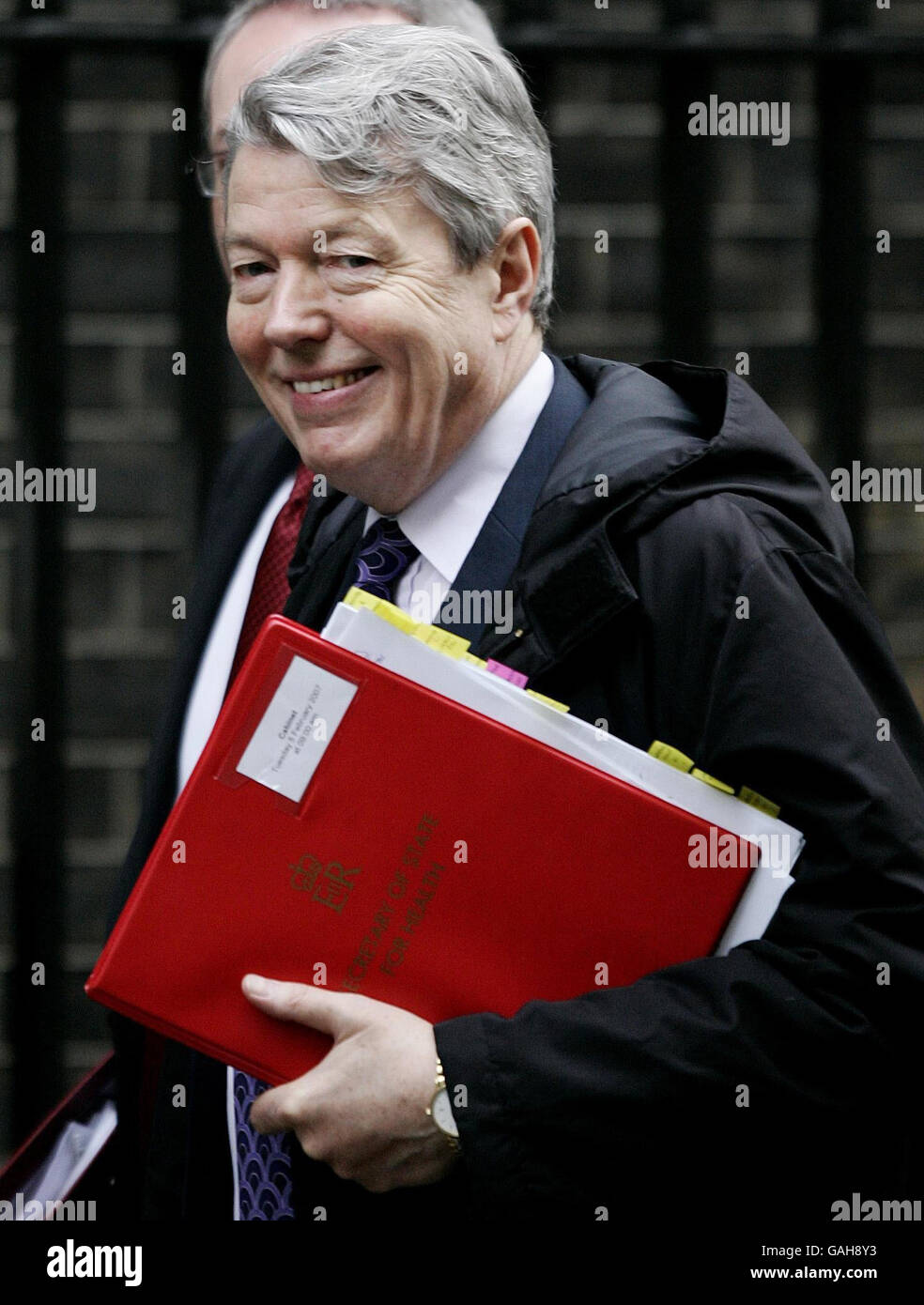 Health Secretary Alan Johnson arrives No 10 Downing St for the weekly ...