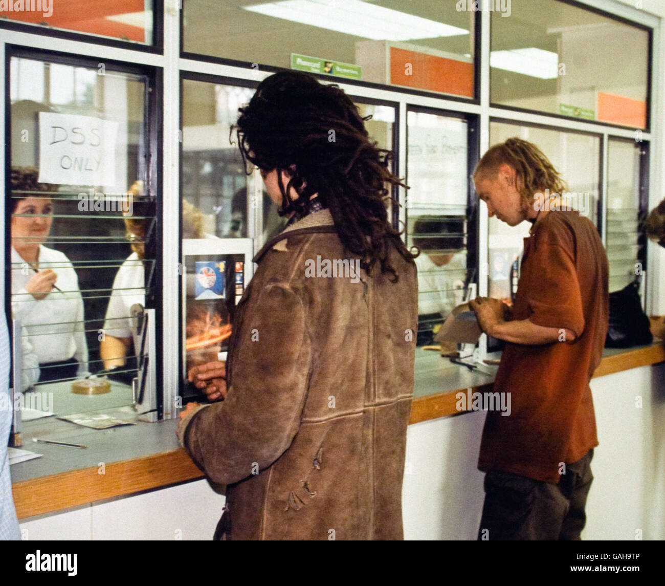 New Age Travellers Descend on Kerry - Wales - 1992 Stock Photo - Alamy