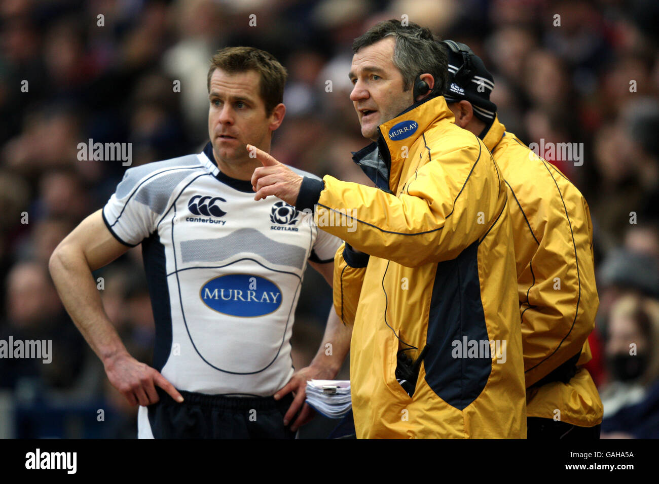 Rugby Union - RBS 6 Nations Championship 2008 - Scotland v France ...