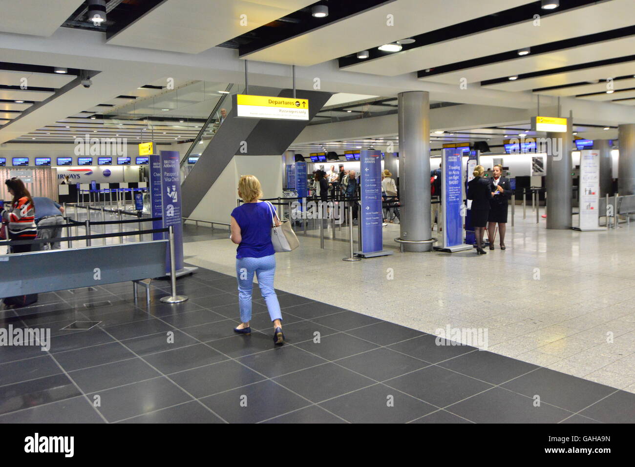 Terminal 3 London Heathrow Stock Photo - Alamy