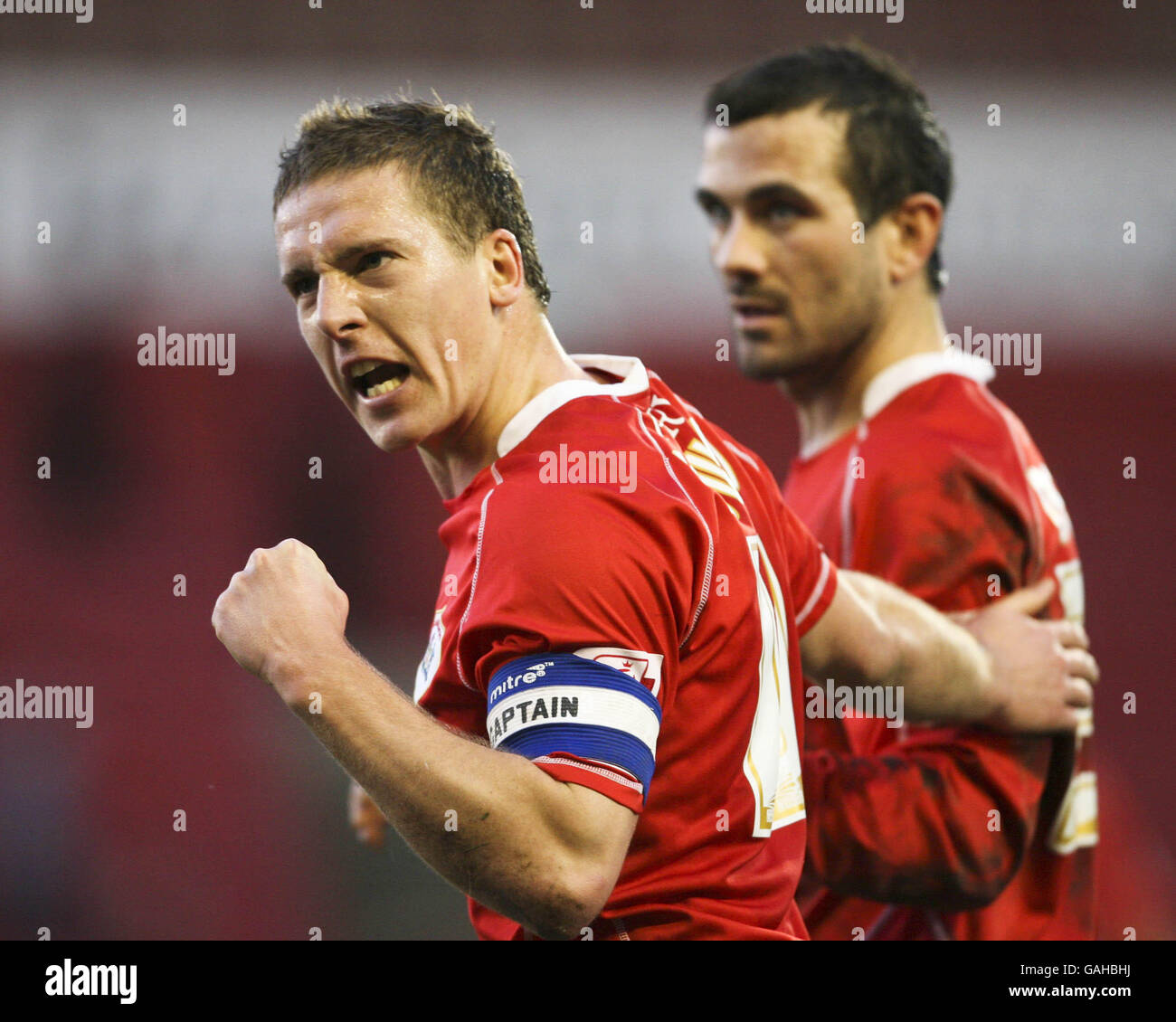 Barnsleys brian martin devaney after the final whistle hi-res stock ...