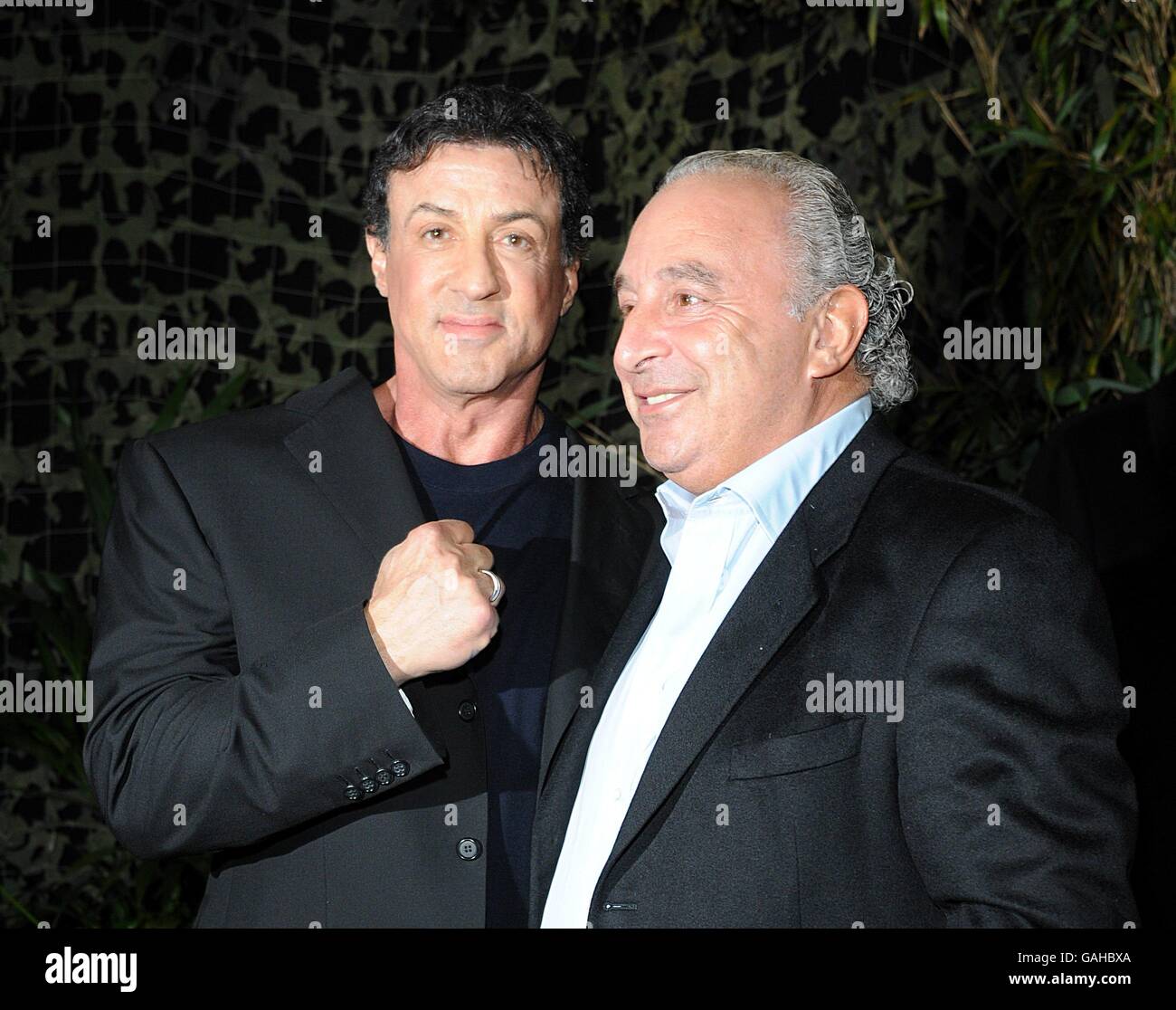 Rambo UK Premiere - London Stock Photo - Alamy