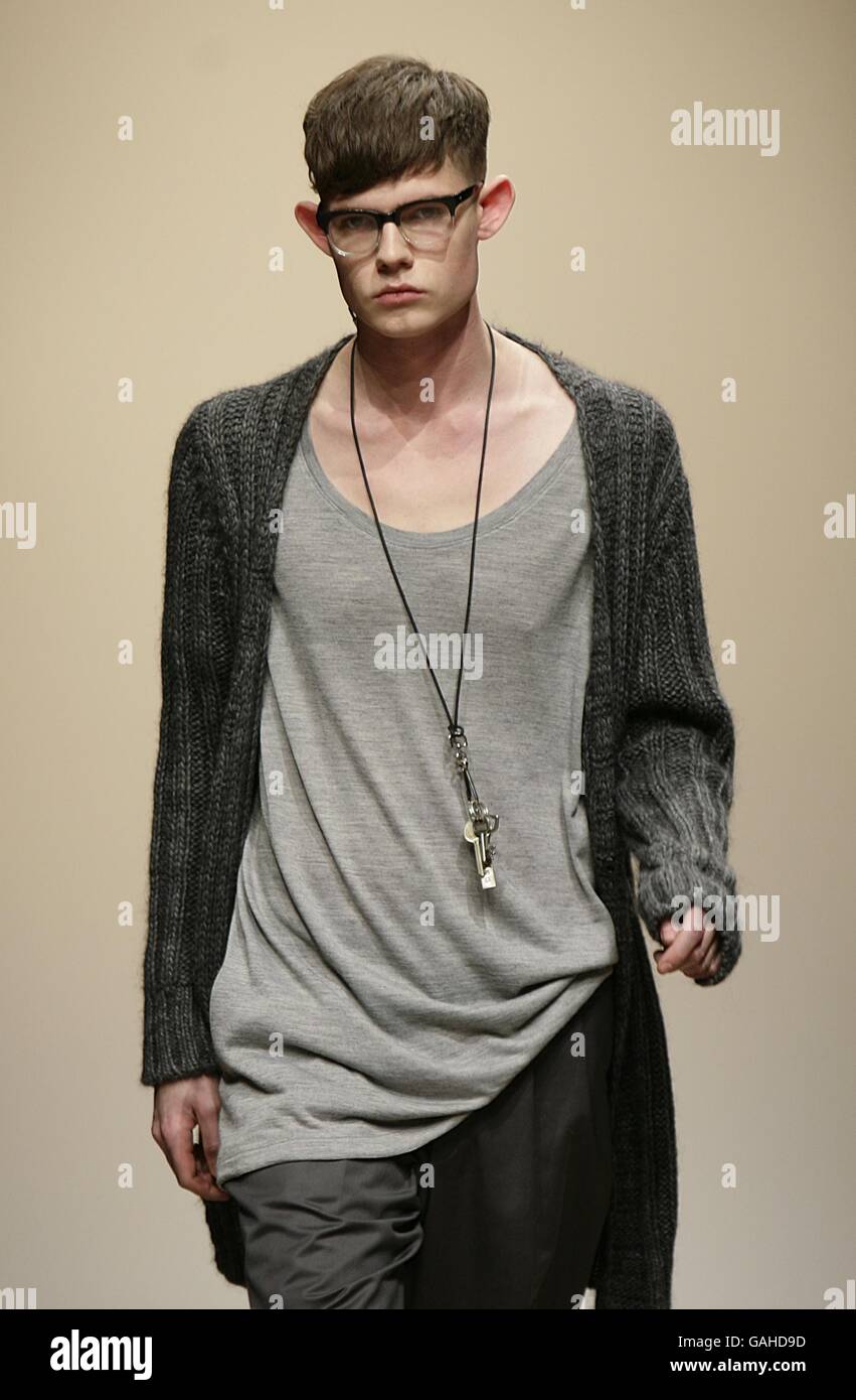 London Fashion Week - MAN Catwalk Show Stock Photo - Alamy