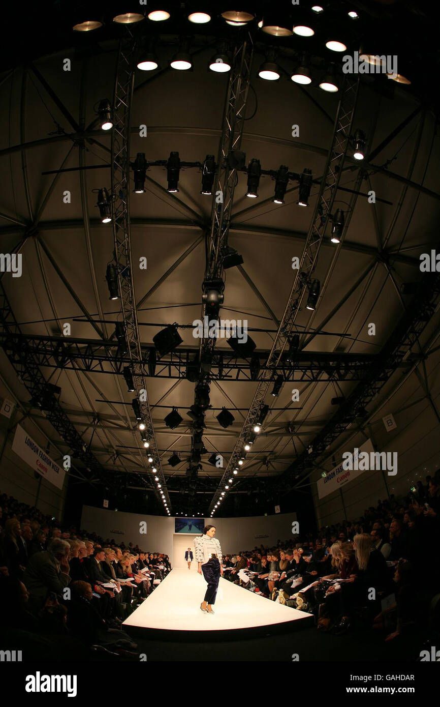 London Fashion Week - MA Catwalk Show Stock Photo - Alamy