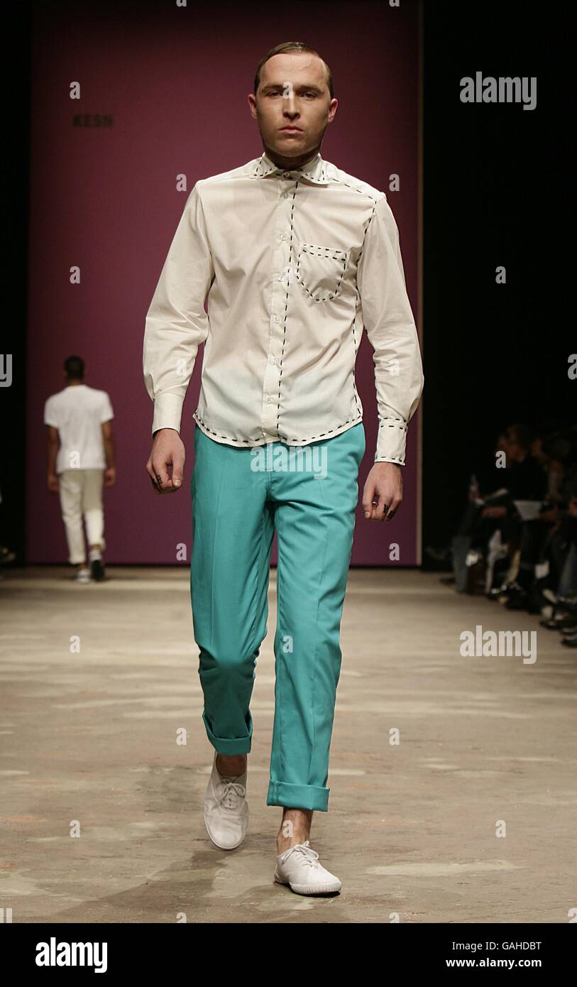 London Fashion Week - MAN Catwalk Show Stock Photo - Alamy