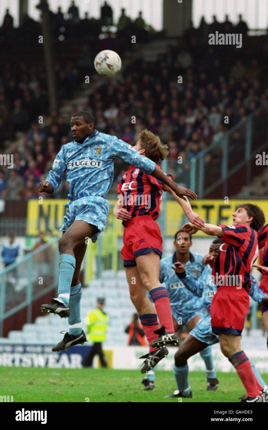 Watched by coventry city teammate phil babb hi-res stock photography ...