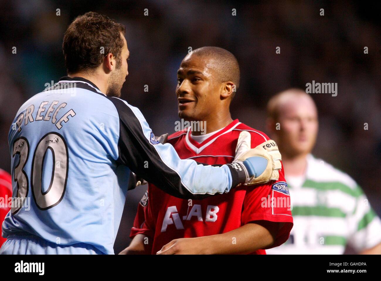 Arms around pat football hi-res stock photography and images - Alamy
